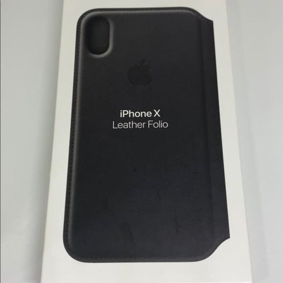Apple | Cell Phones & Accessories | Apple Iphone X Genuine Leather ...